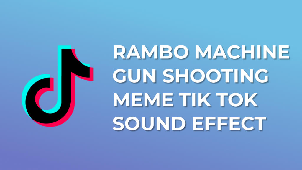 Rambo Machine Gun Shooting Meme - MP3 Download