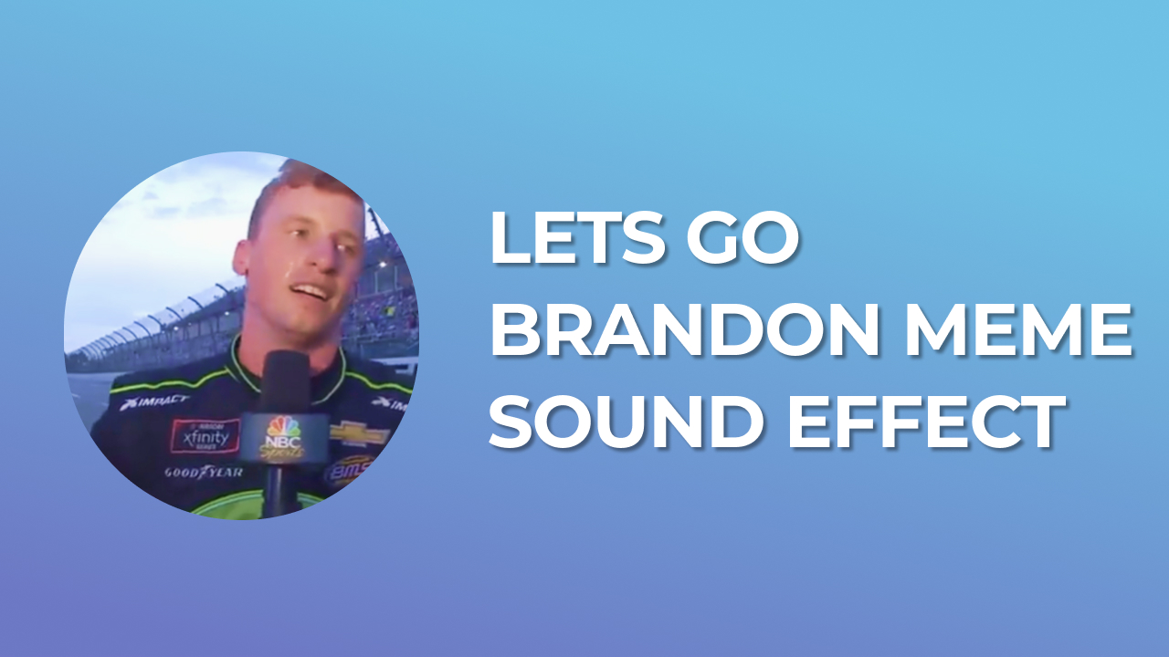 Lets Go Brandon Meme Sound Effect - MP3 Download