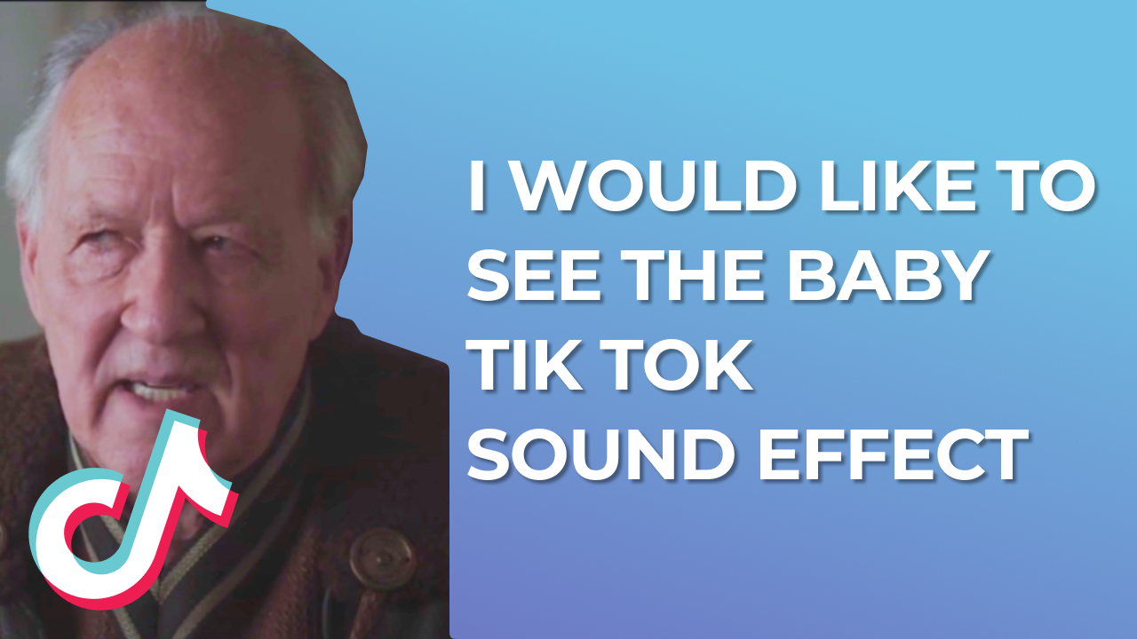 I would like to see the baby Tik Tok Sound Effect - MP3 Download