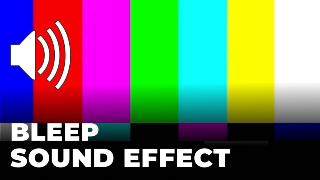 Bleep Sound Effect - MP3 Download