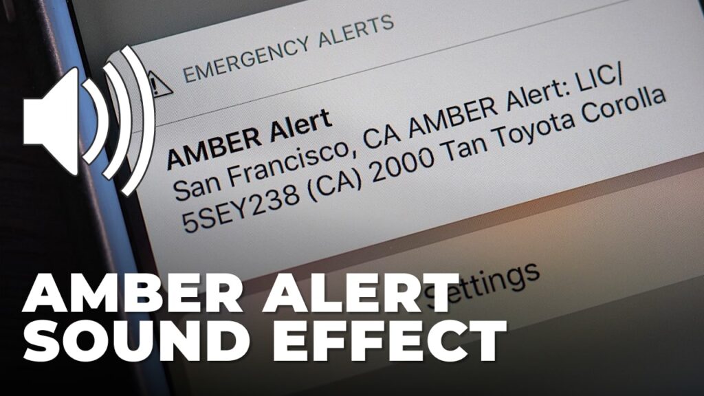 Amber Alert Sound Effect - MP3 Download