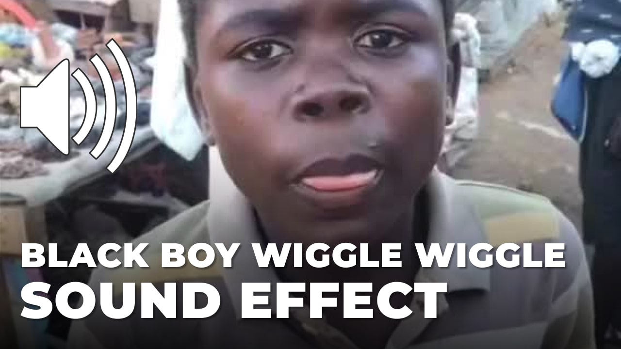 Black Kid Wiggle Wiggle Song Sound Effect download for free mp3 Meme ...