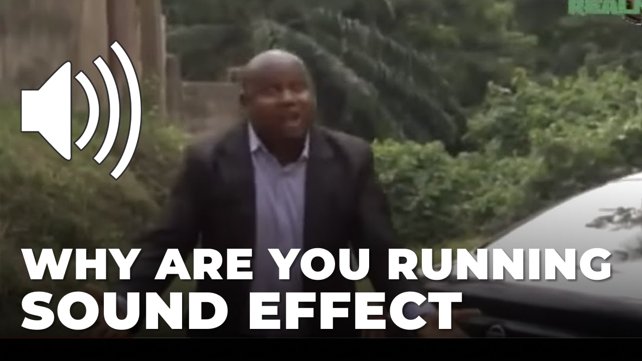 Why Are You Running Sound Effect - MP3 Download