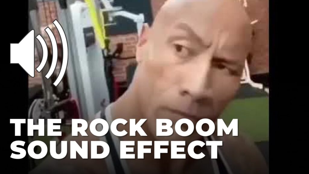 The Rock Boom Sound Effect - MP3 Download