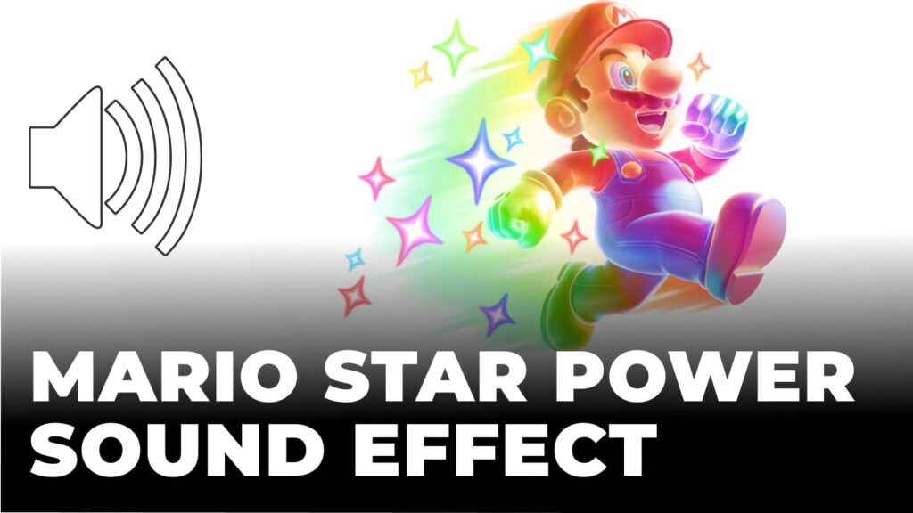 Mario Star Power Sound Effect - MP3 Download