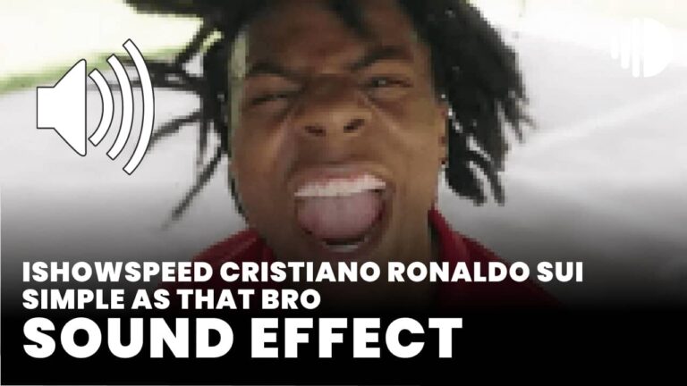 Ishowspeed Cristiano Ronaldo Sui Simple as that bro - Free MP3