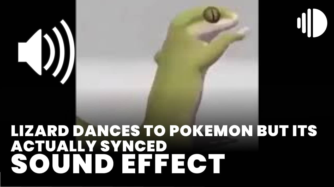 Lizard dances to Pokemon but its actually synced - Free MP3