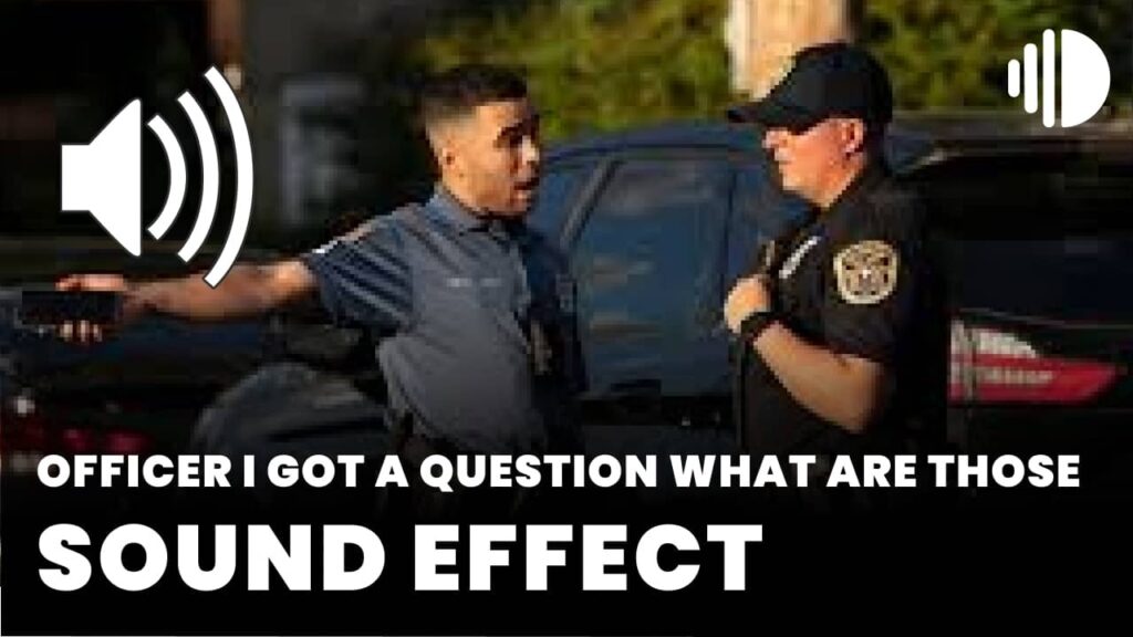 Officer I got a question What are Those Sound Effect - Free MP3