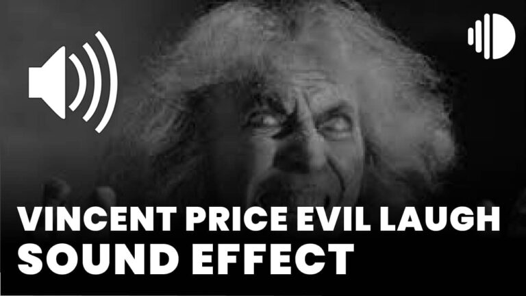 Vincent Price Evil Laugh Sound Effect - MP3 Download