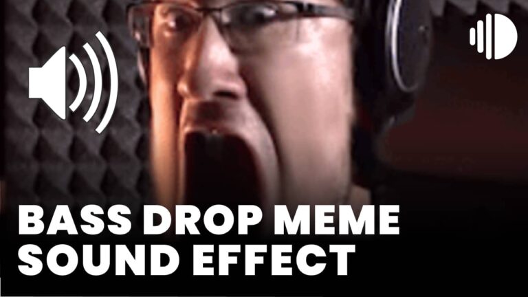 Bass Drop Meme Sound Effect - MP3 Download