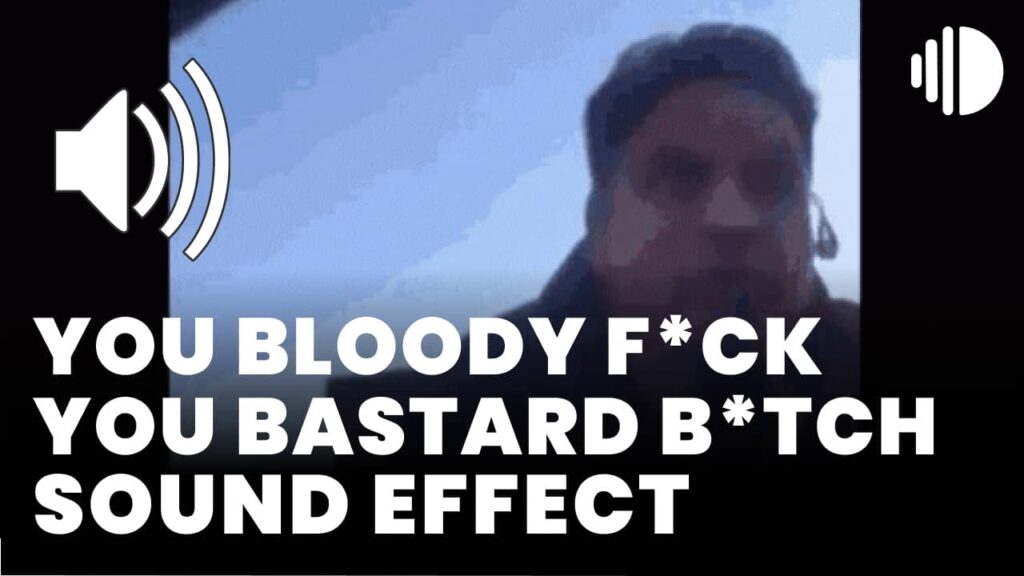 You bloody fuck you bastard bitch Sound - MP3 Download