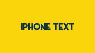 iPhone text - MP3 Download